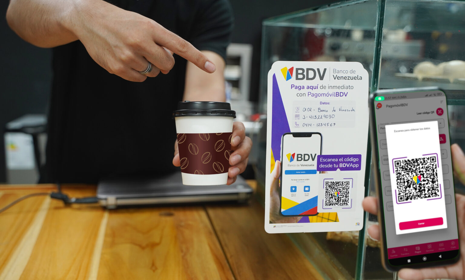 Realiza tu PagomóvilBDV con tan solo un código QR – Banco de Venezuela